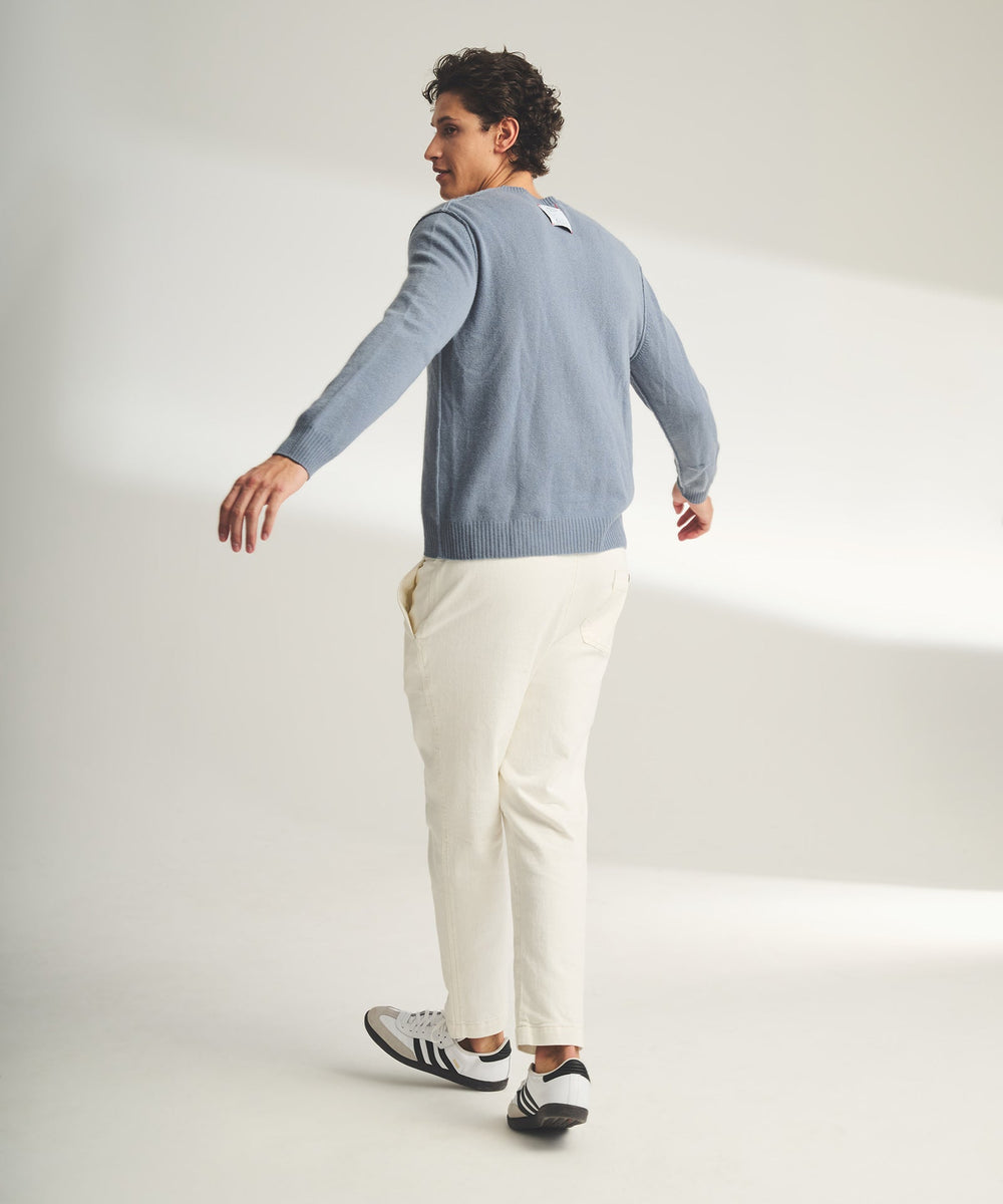Lightweight Reversible Cashmere V Neck Sweater Naadam