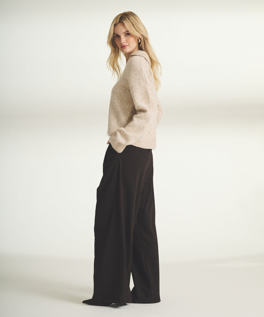 Super Luxe Cashmere Marled Polo – NAADAM